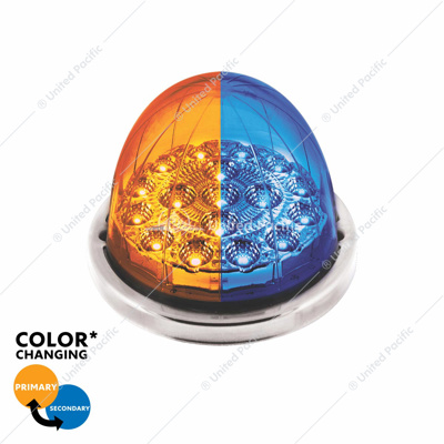 17 LED Double Fury Watermelon Light with Low Profile Stainless Steel ...