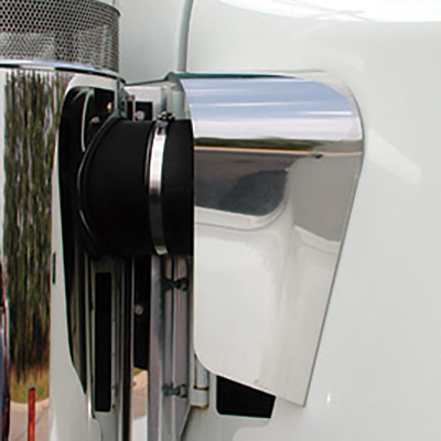 Stainless Air Intake Shroud for Kenworth W900 (1982-2007)