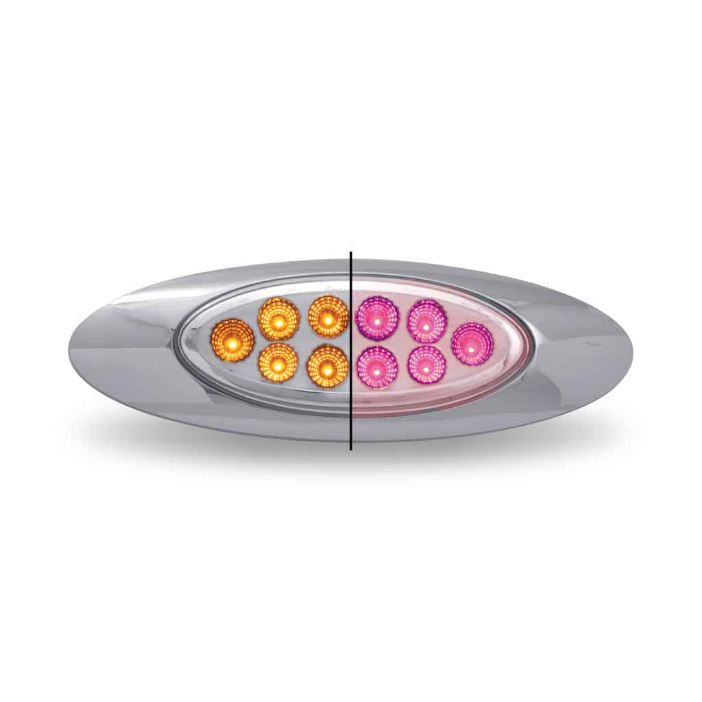 TRUX Amber Marker to Pink Auxiliary Light - (10 Diodes) - TLED-G4XAPINK