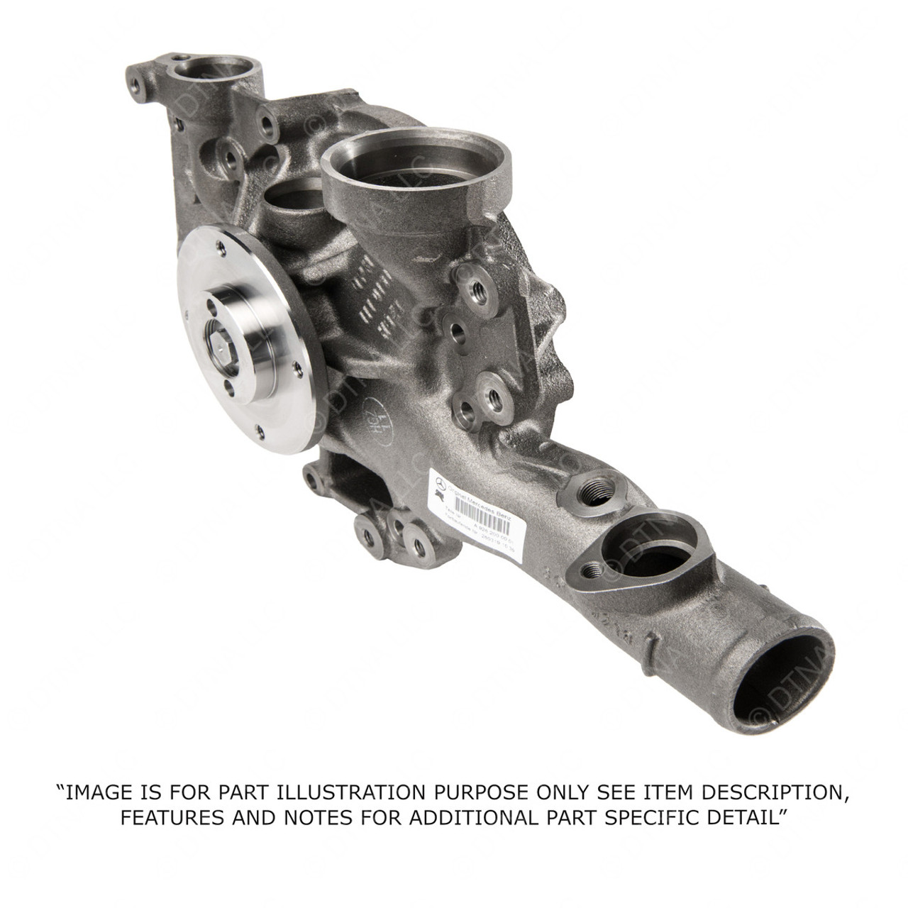Detroit/Mercedes Benz Water Pump, DDE RA9062006301, RA9062006301