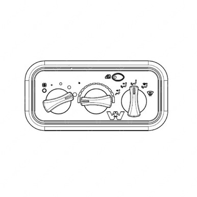 Heater & Air Control Panel