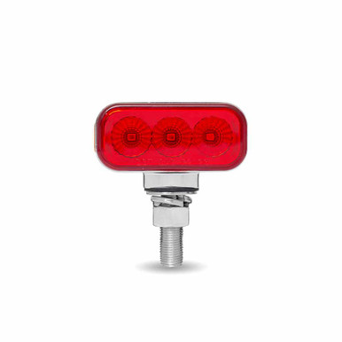 Amber/Red Double Faced Rectangular Clearance Marker - 1.5" x3" (10 LED ...