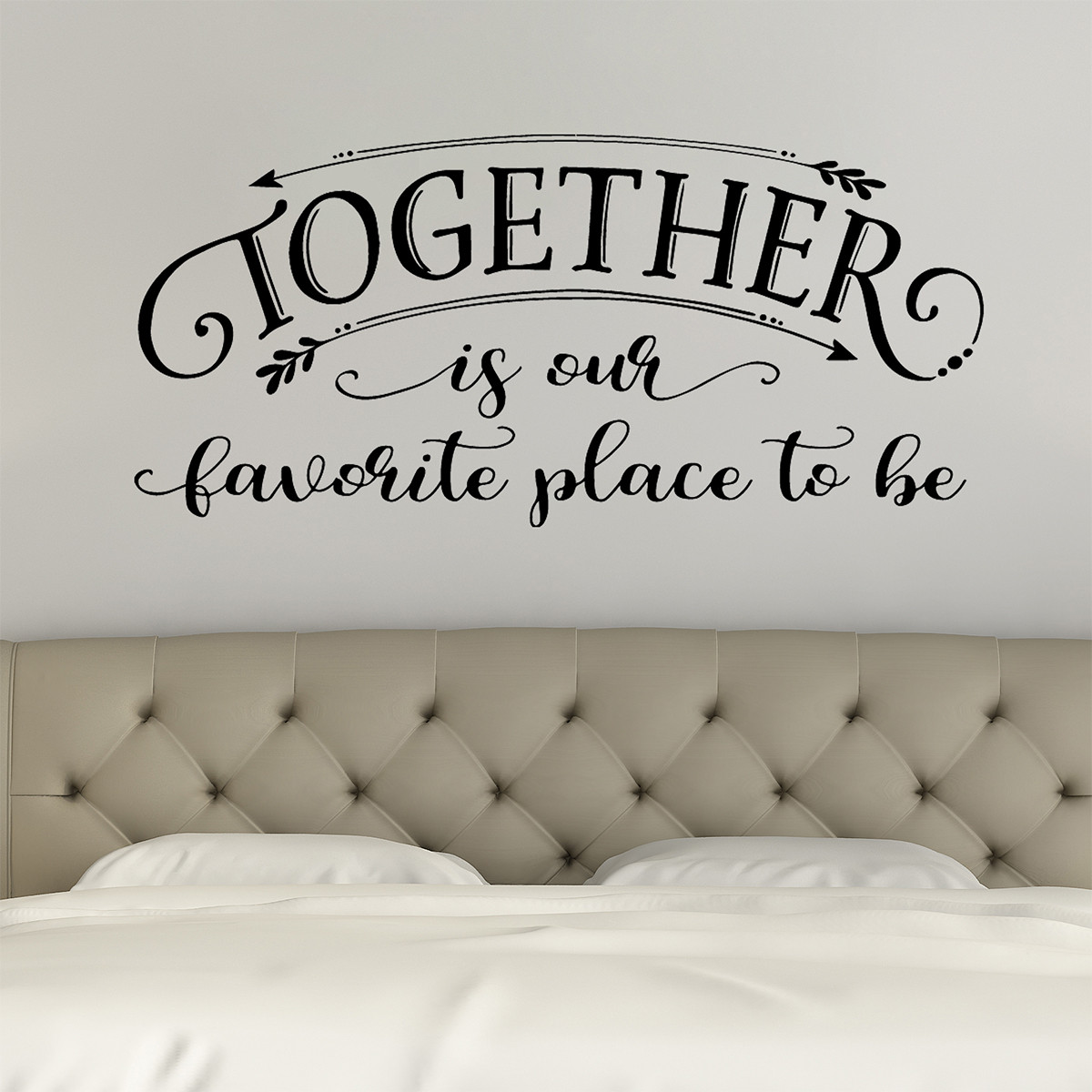 Beautiful love quotes - life Together quotes - Wall art decals - Old ...