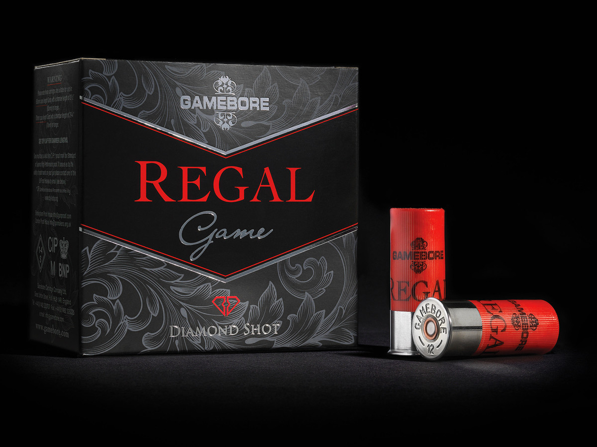 GAMEBORE REGAL GAME 12ga 1oz 2.5" 1225fps #6 Diamond Shot - FIBRE WAD ...