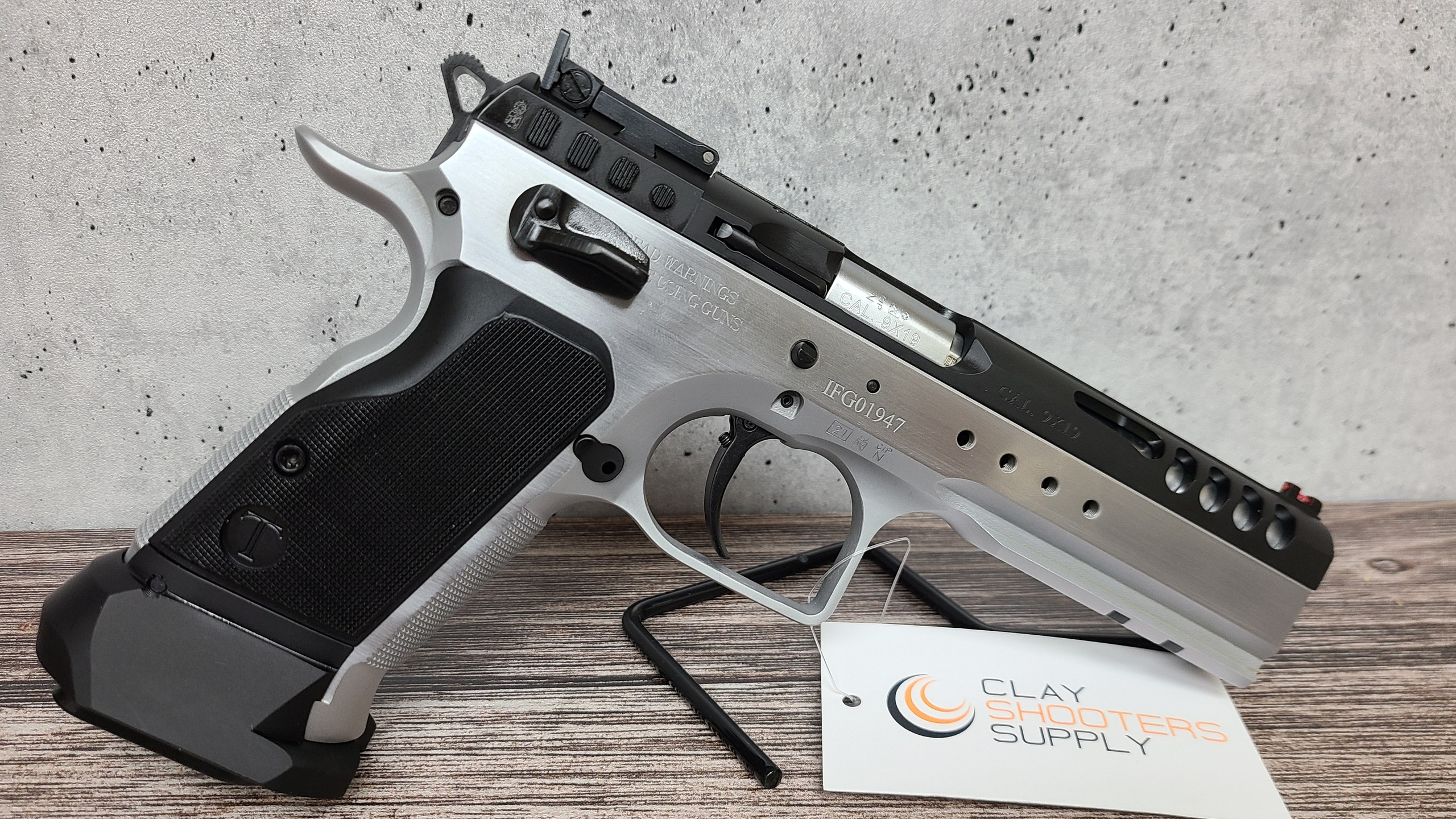 Tanfoglio Defiant Limited Master Duo Tone 9mm - Clay Shooters Supply