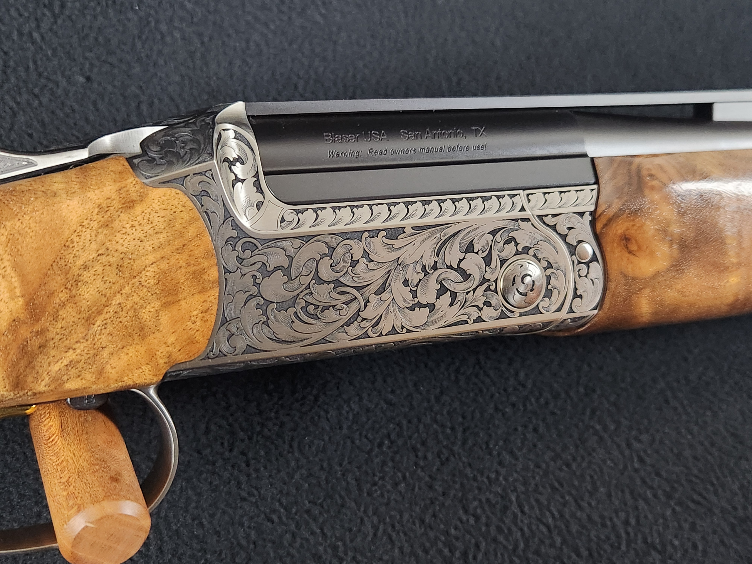 Blaser F3 Super Sport Super Exclusive Scroll 12ga 30" Grade 6- Ref ...
