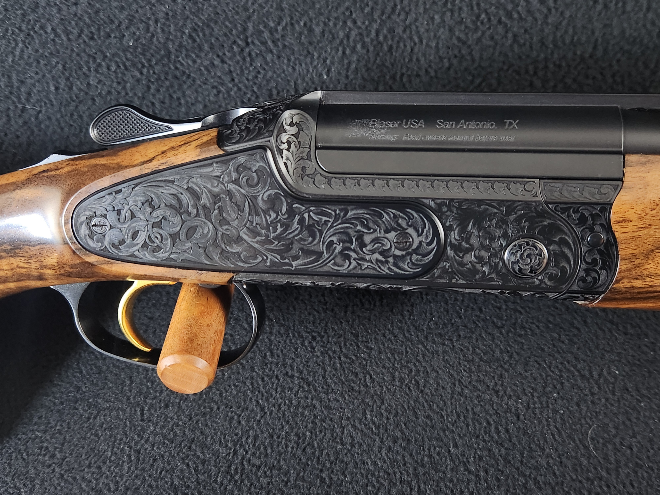 Blaser F3 Super Sport Super Exclusive Scroll 12ga 30" Grade 6- Ref ...