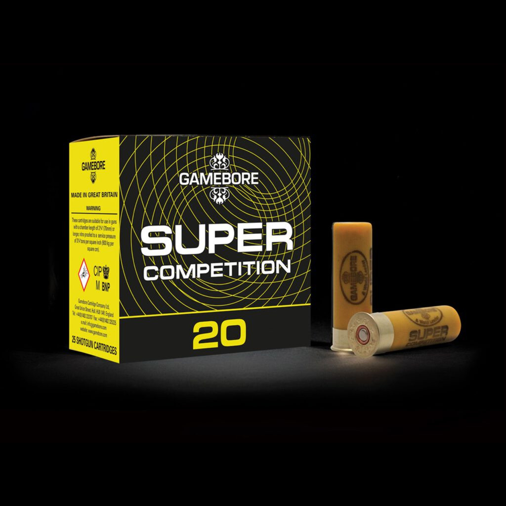 GAMEBORE Super Competition -20ga 7/8oz 2.5" 1200fps #8 - Fibre Wad ...