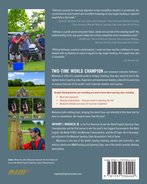 Straight Shooting Book- A World Champion’s Guide to Shotgunning ...