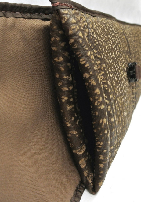 Cape Buffalo Hide Padded Shotgun Sleeve / Slip - 54" Brown - Clay ...