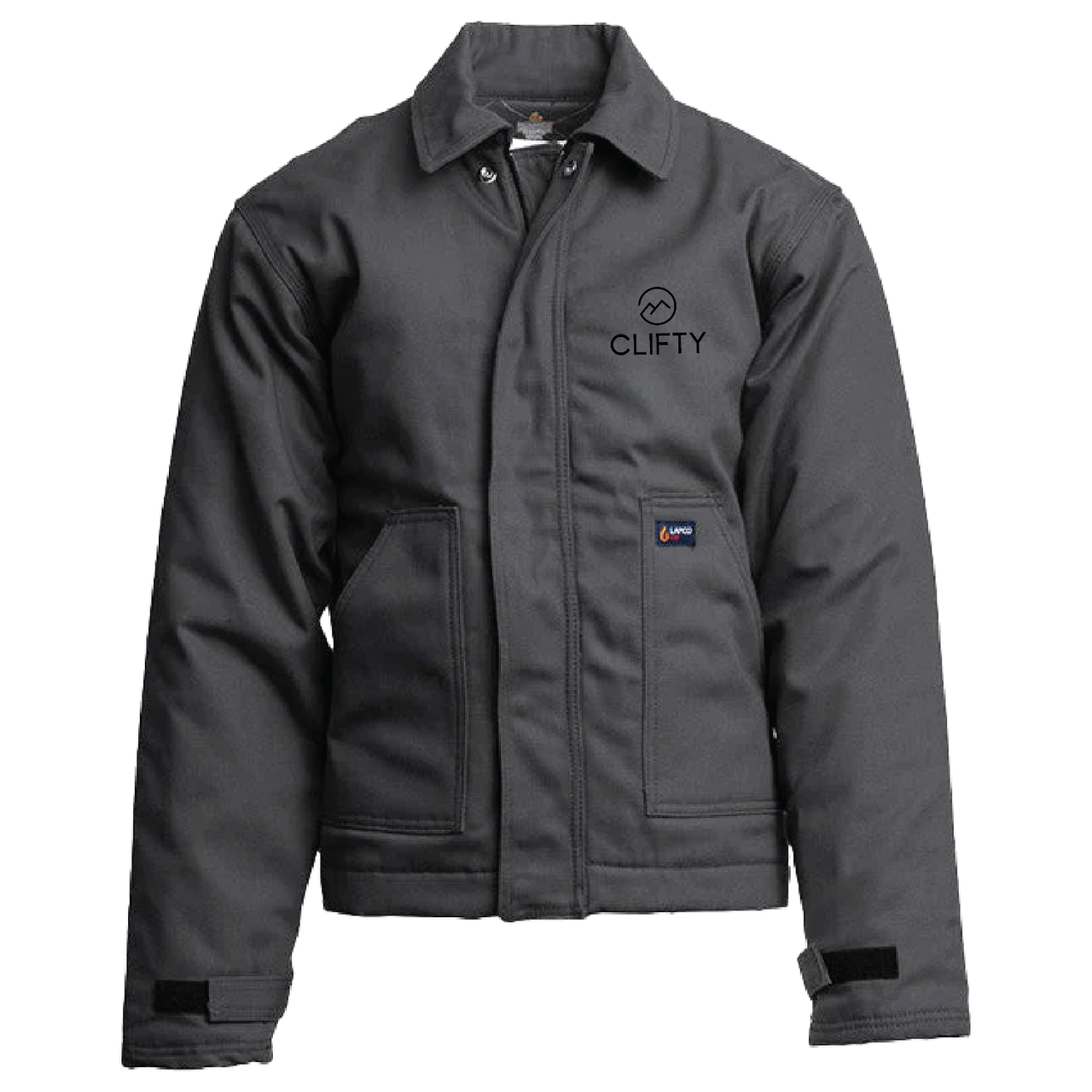 Huston Graphics & Printing Custom Embroidery on a LAPCO FR Jacket with ...