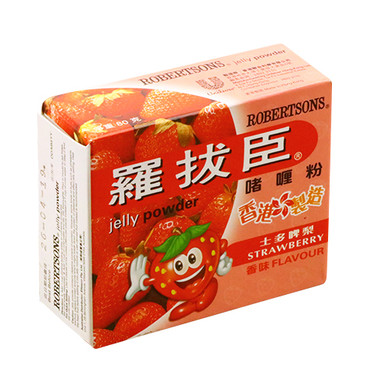 ROBERTSON Jelly Powder Strawberry Flavor | 羅拔臣 啫喱粉士多啤梨味 80g - MikoPlace ...