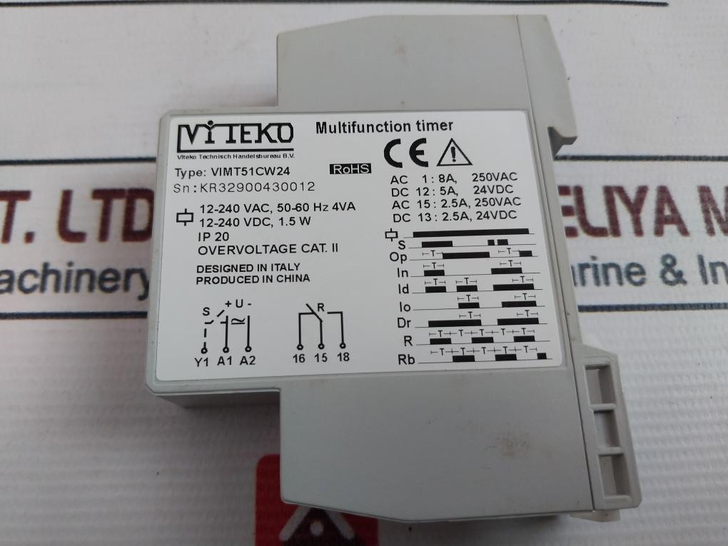 Viteko Multifunction Timer Relay Vimt51Cw24
