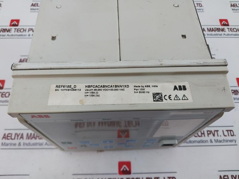 Abb Ref615 Feeder Protection And Control Relay Ref615E_D 48-250 Vdc/100 ...