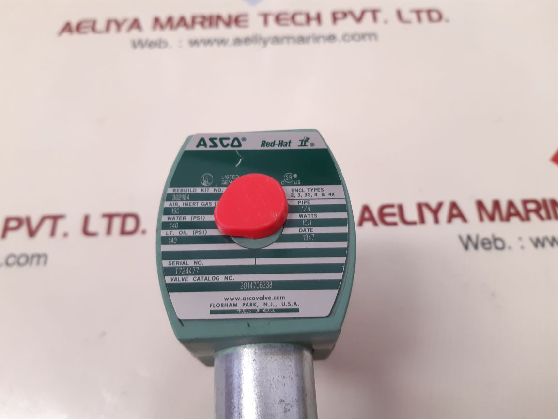 Asco Red-hat II 2014706338 Solenoid Valve