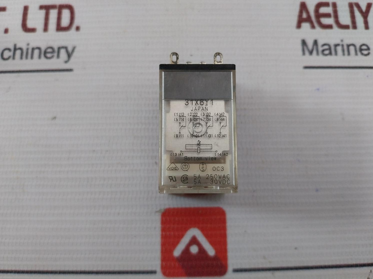 Omron My4In Miniature Power Relay 24Vac
