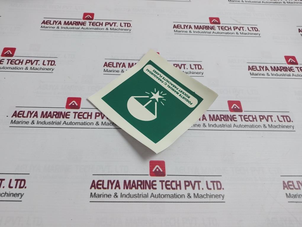 Rocket Parachute Flares Sticker