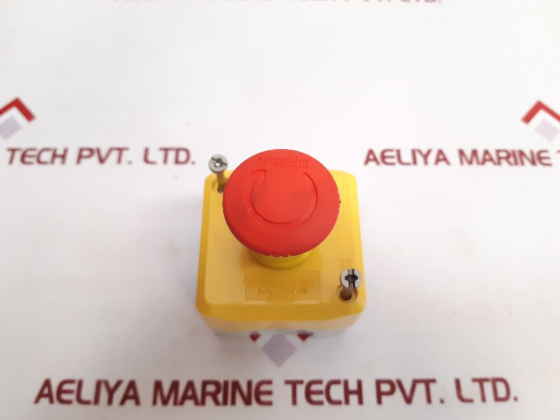 Schneider Electric Xalk178F Yellow Enclosure Push Button Control Box