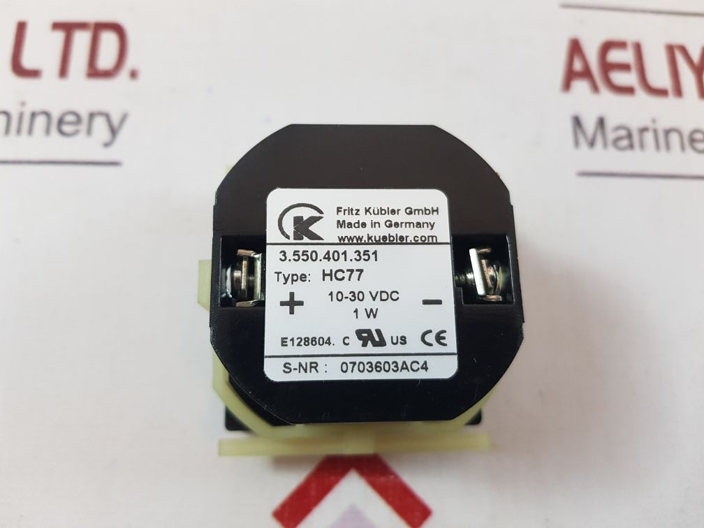 Kubler hc77 counter meter 3.550.401.351