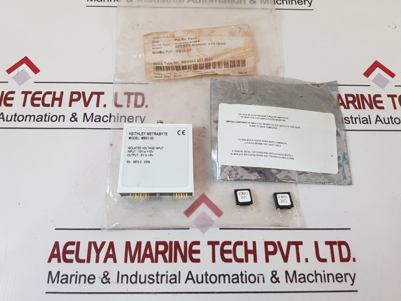 Keithley Metrabyte Mb31-03 Isolated Voltage Input Module