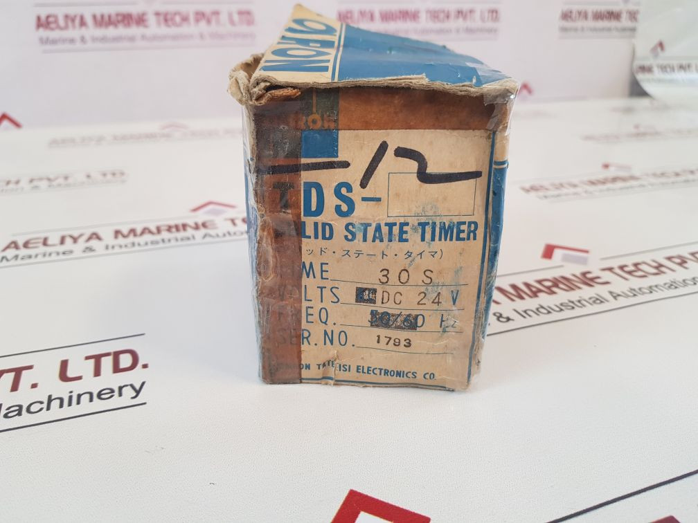 Omron Tds-44A223E Solid State Timer 0-30 Seconds
