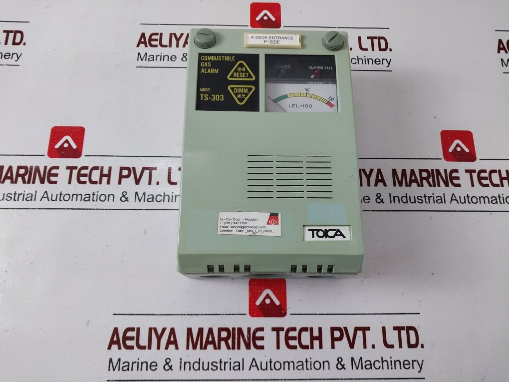 Toka Seiki Ts-303 Fl Combustible Gas Alarm Ts-303