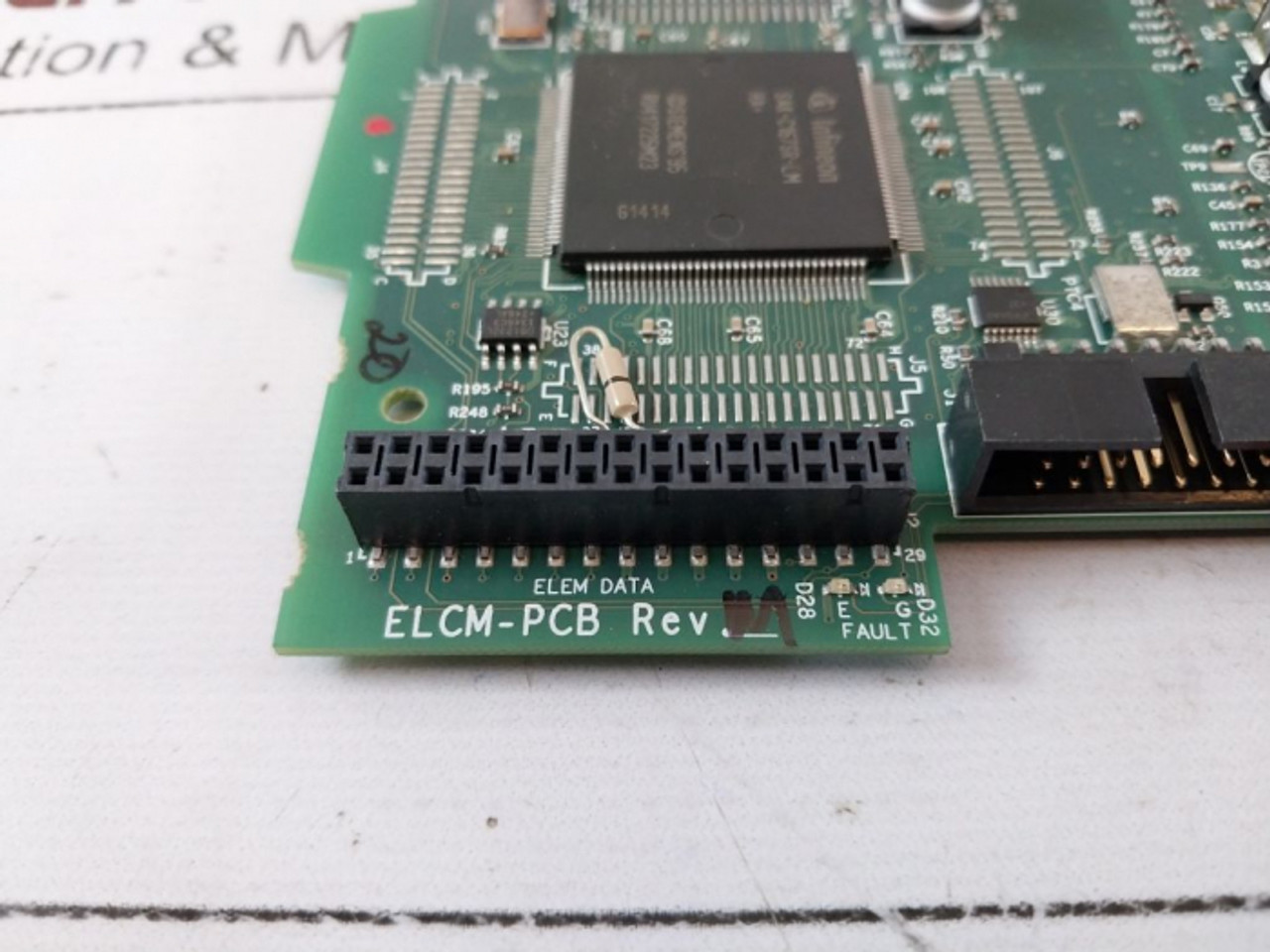 Notifier Elcm-pcb Lcm-320 Loop Control Module