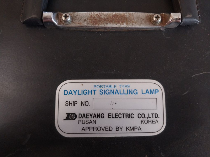 Daeyang Electric Dds-84A Daylight Signalling Lamp Set