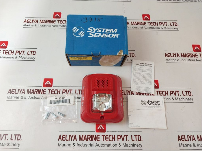 System Sensor P2Rl Wall Horn Strobe