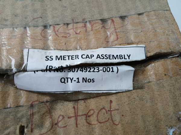 Honeywell Ss Meter Cap Assembly