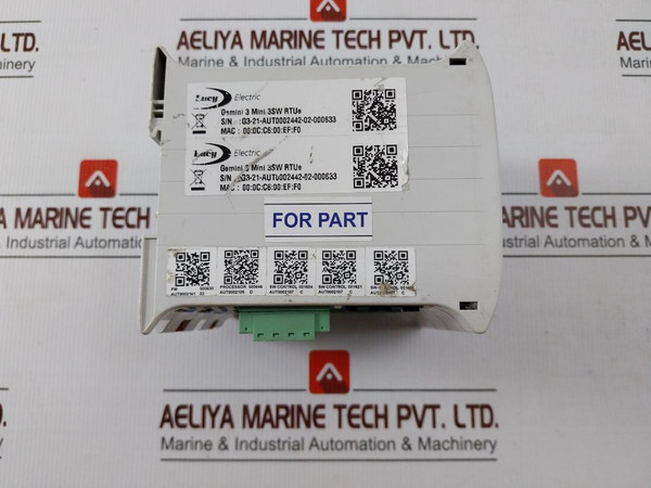 Lucy Gemini 3 Mini 3Sw Rtu E Remote Terminal Unit 18-60 Vdc Rs485 (Not ...