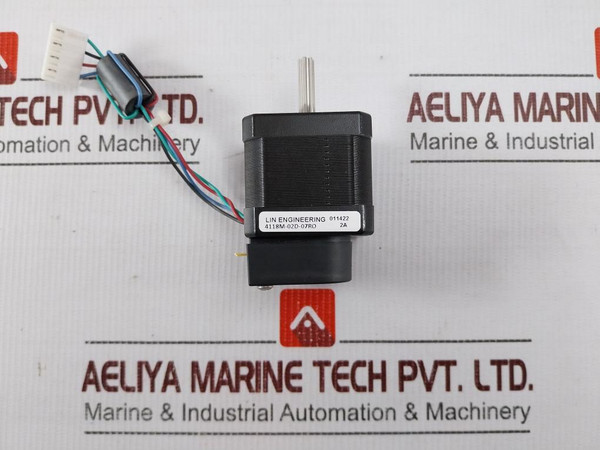 Lin Engineering 4118M-02D-07Ro Stepper Motor 011422