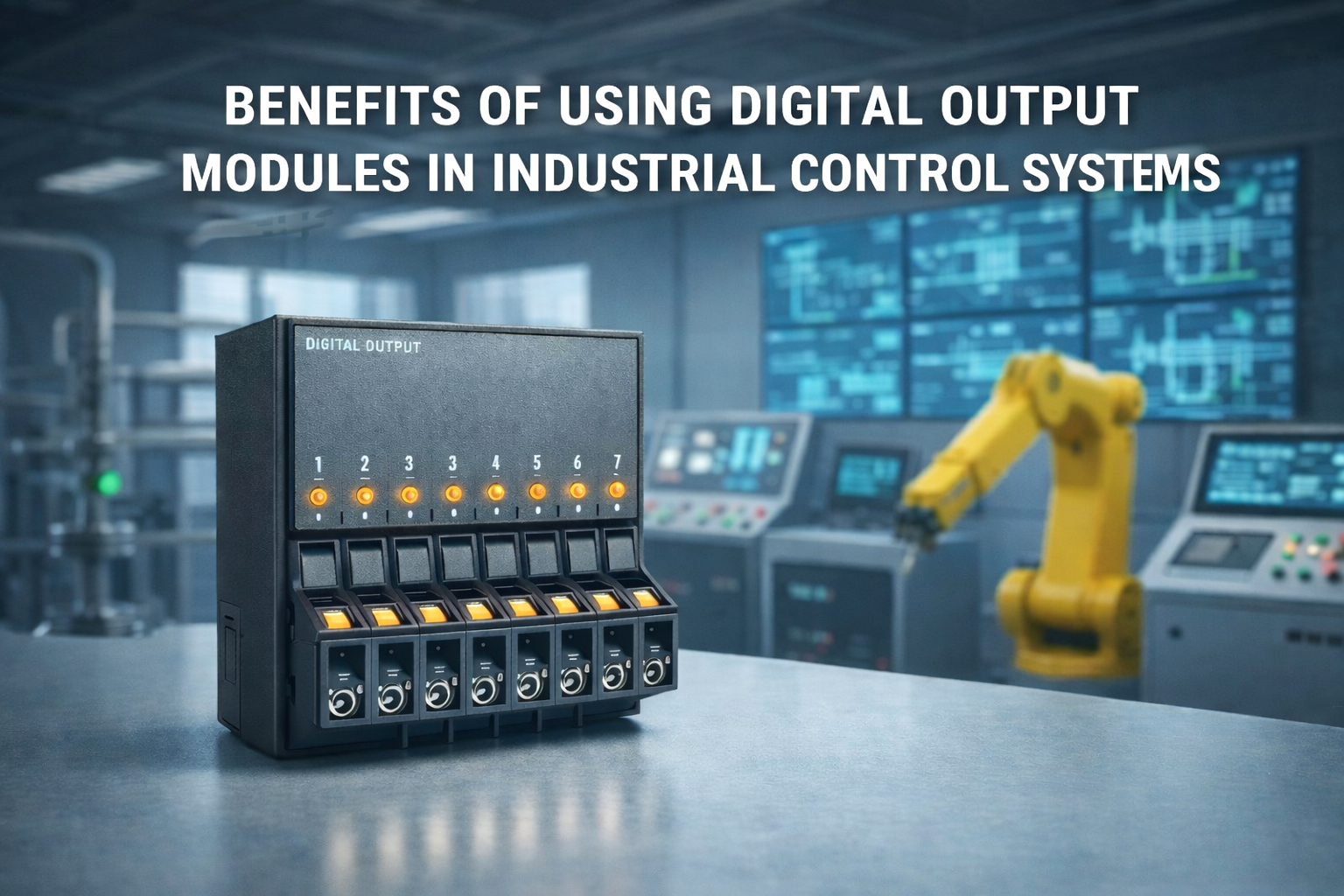 Benefits of Using Digital Output Modules in Industrial Control Systems ...