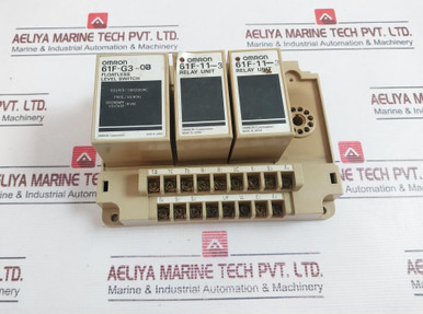 Omron 61F-g3-ob/61F-g3-0B Floatless Level Switch With Relay Unit 61F-11-3