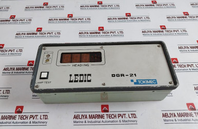Tokimec Dgr-21 Ac100V Gyro Repeater Heading Ledic