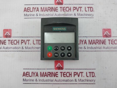 Siemens 6Se6400-0Bp00-0Aa0 Micromaster 4 Basic Operator Panel
