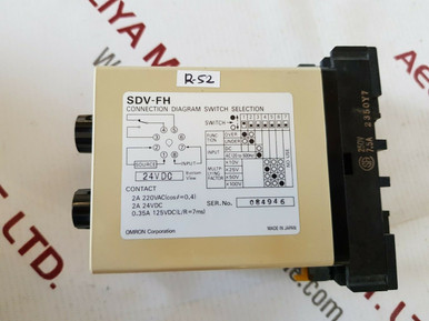 Omron sdv-fh2 voltage sensor 24vdc