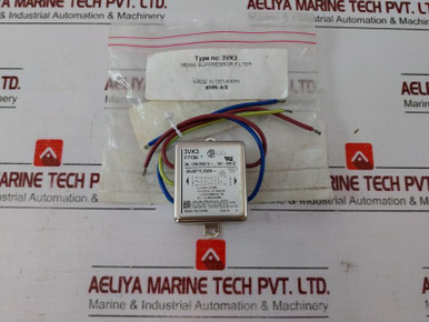 Corcom 3Vk3 Emi Filter 3A 120/250V~ 50-60Hz Noise Suppression