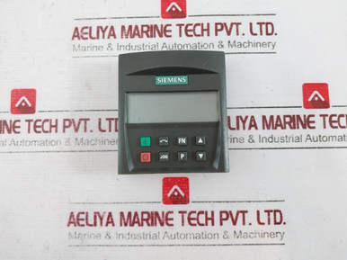 Siemens 6Se6400-0Bp00-0Aa1 Micromaster 4 Basic Operator Panel, Ip20