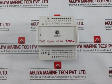 Schneider Electric Tac Xenta 421A Universal Input & Relay Output Module Class 2