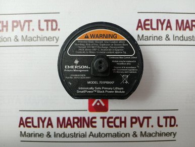 Emerson 701Pbkkf Smart Intrinsically Safe Primary Lithium Black Power ...