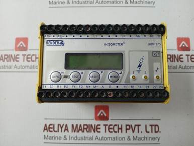 A-isometer Insulation Monitoring Device Irdh275-435 By Bender 1K-10M Ohm