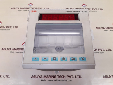 Abb Commander Cr100 Cr101/B021/Std Digital Strip Chart Recorder 85-265Vac