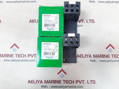 Schneider electric lad7b106 terminal block