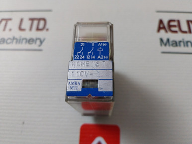 Lot Of 2X Amra Mti Rcme16 T Relay 110Vdc
