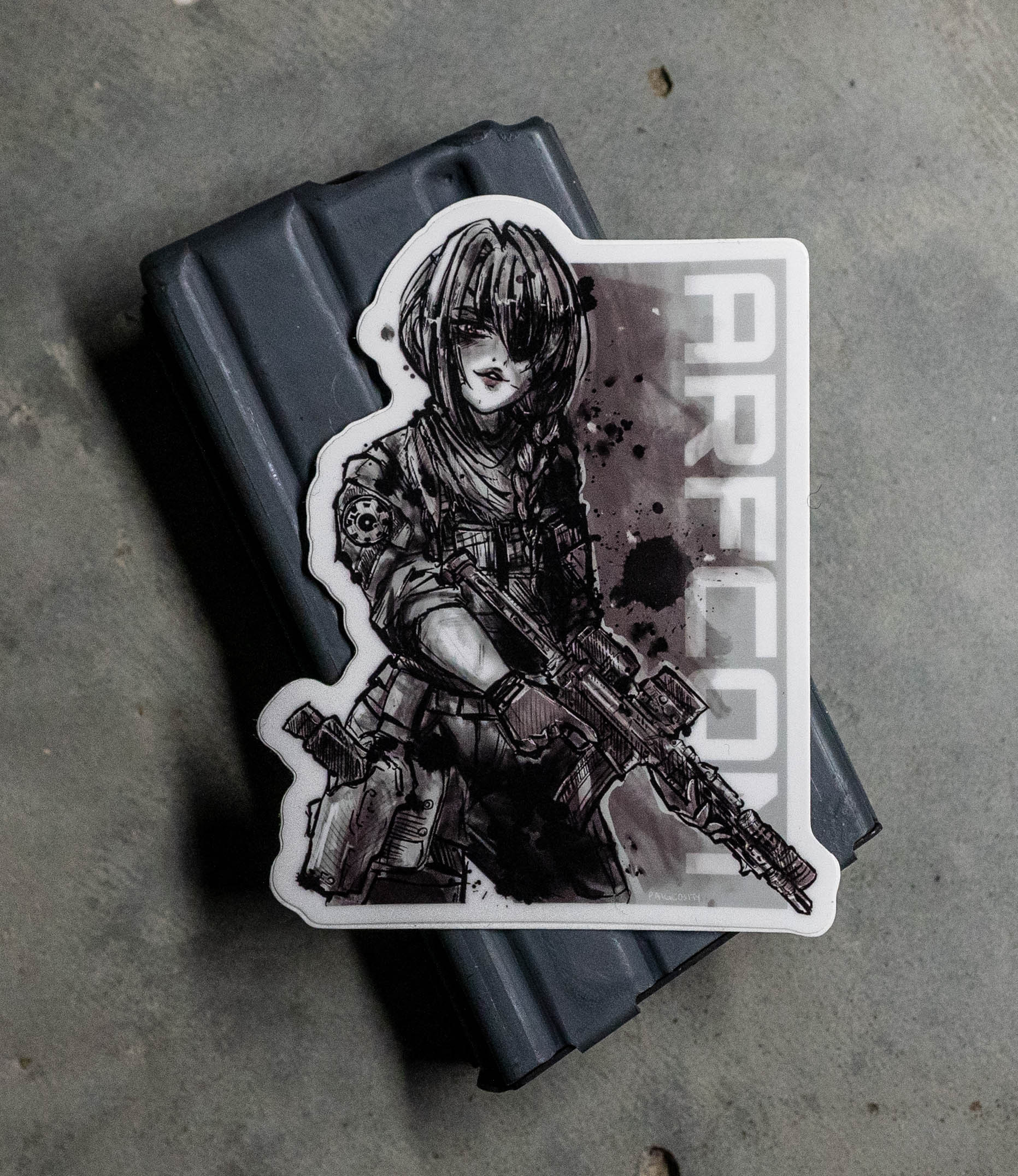 Waifu Sticker