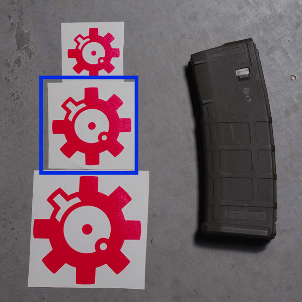 Bolt Face Logo - Vinyl Stickers - 3 Inch