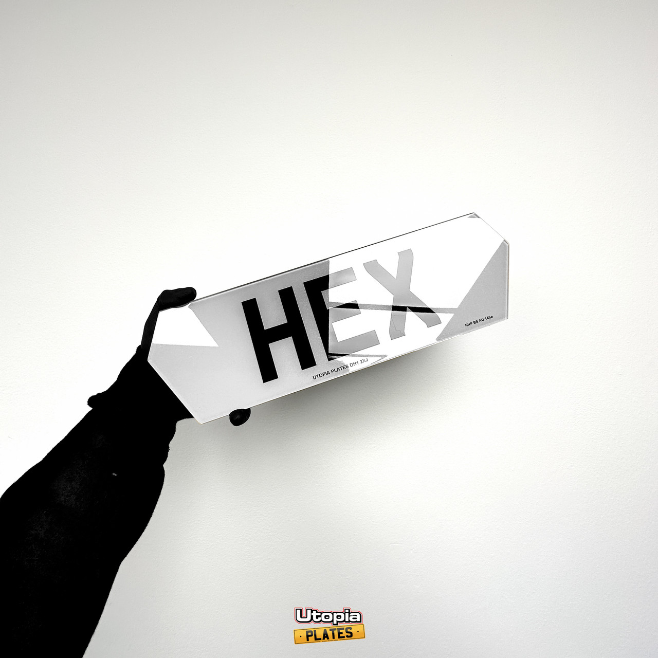 LIMITED EDITION Hex Number Plates - BS AU 145e Road Legal!