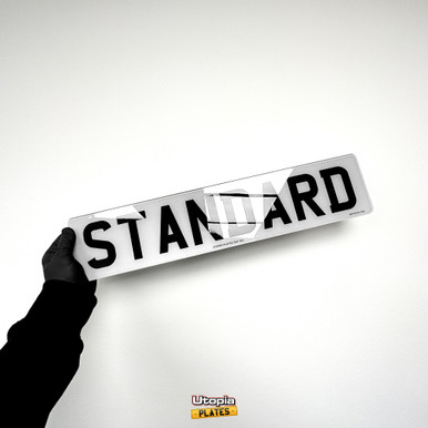 Standard UK Size Number Plates