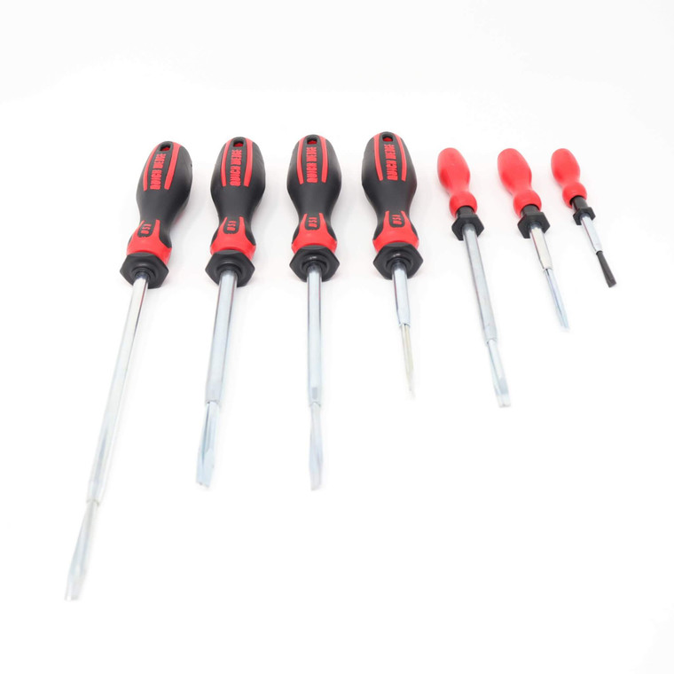 7 Piece Quick-Wedge Screw-holding Screwdriver Set - Quick-Wedge